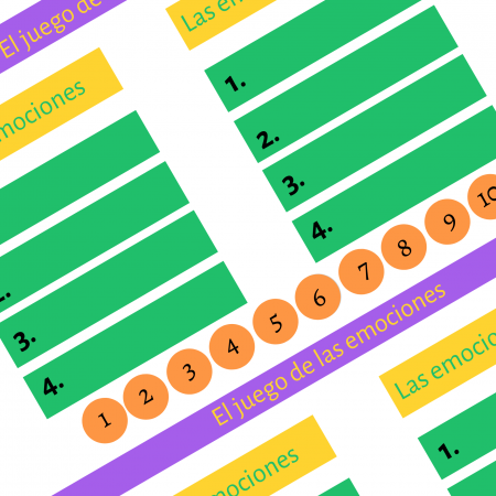 Bingo emociones – Educando America – Spanish School