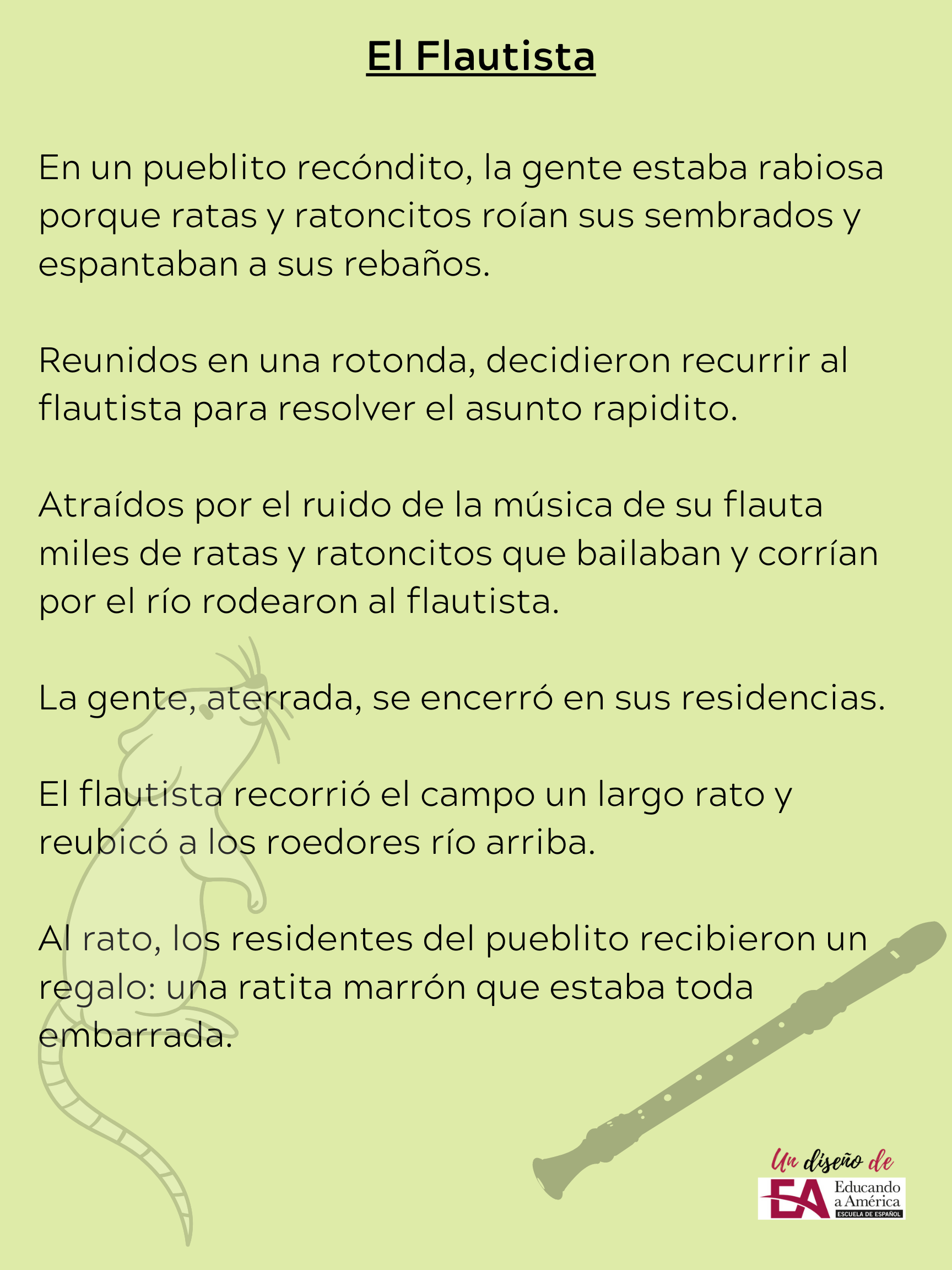 La letra R – Lectura y comprensión (A2/EA2) – Educando America ...